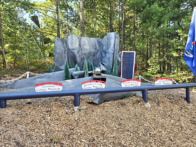 "One man's junk is another man's... dragon? Welcome to Lakenenland, where scrap metal dreams take flight!" Photo credit: Mari Freundl