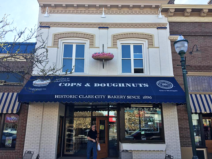 Cops & Doughnuts: Where law and order meets flour and sugar. This Clare bakery gives new meaning to "protect and serve."