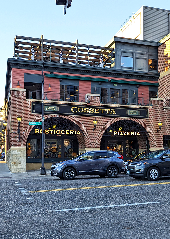 Cossetta's: Part market, part eatery, all delicious. This St. Paul institution is like Willy Wonka's factory for Italian food lovers.
