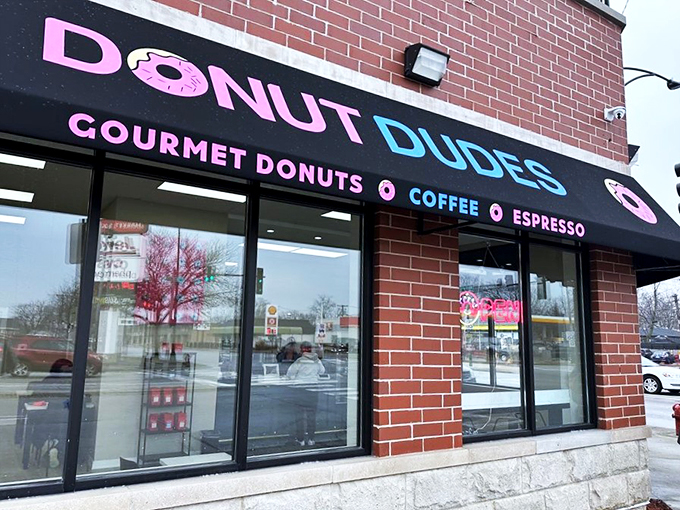 Dude's Donuts: keeping it real since... well, who cares? When the donuts are this good, history takes a backseat to deliciousness.