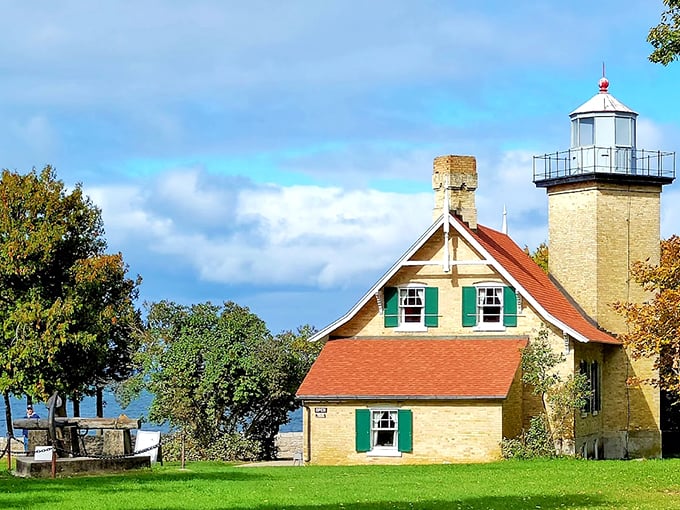 Perched in Peninsula State Park, Eagle Bluff offers a two-for-one deal: breathtaking vistas and a journey through maritime history.