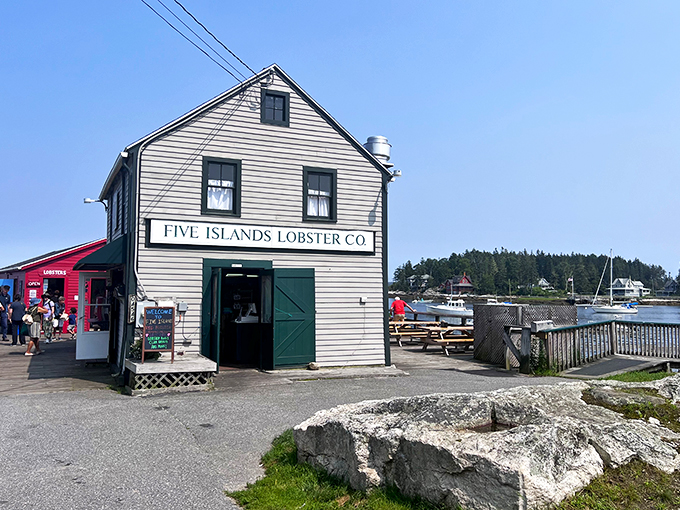 Five Islands Lobster Co.: Where lobster dreams come true. With views this good, the food is just the icing on the cake&hellip; or the butter on the lobster!