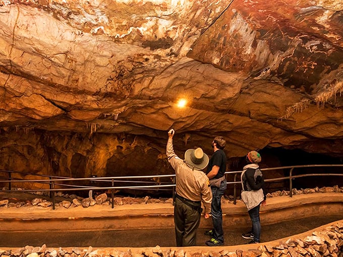 Underground luxury at its finest! These caverns have been decorating for millennia, and it shows.