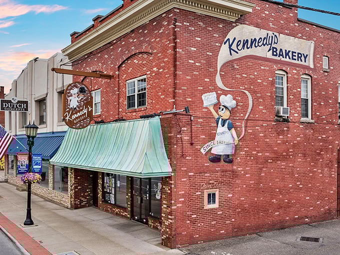 Cambridge's Willy Wonka factory! Where pepperoni rolls are a local legend and cookies hold summit meetings.