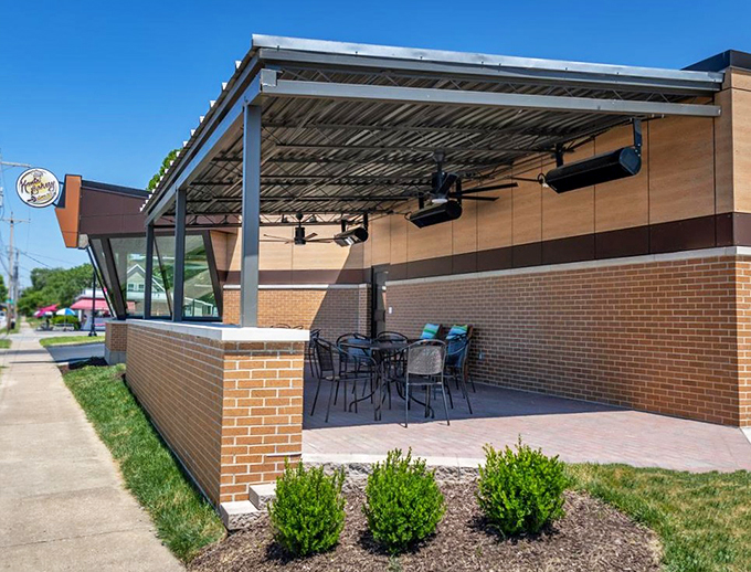 Time travel never tasted so good! Kruta Bakery's classic storefront is your portal to a century of baking perfection.