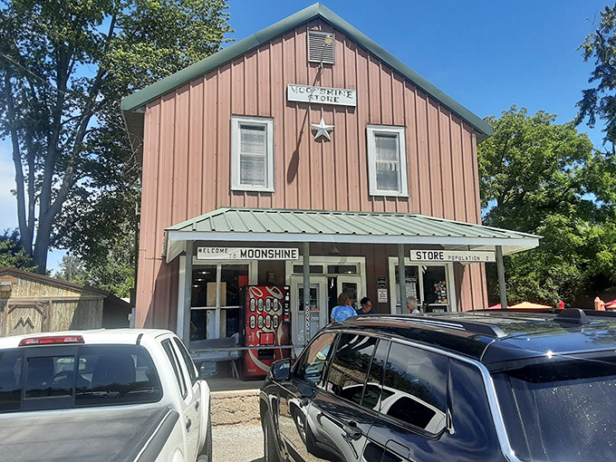 Step back in time at this charming country store. It's like grandma's kitchen, if grandma was a cool moonshiner.