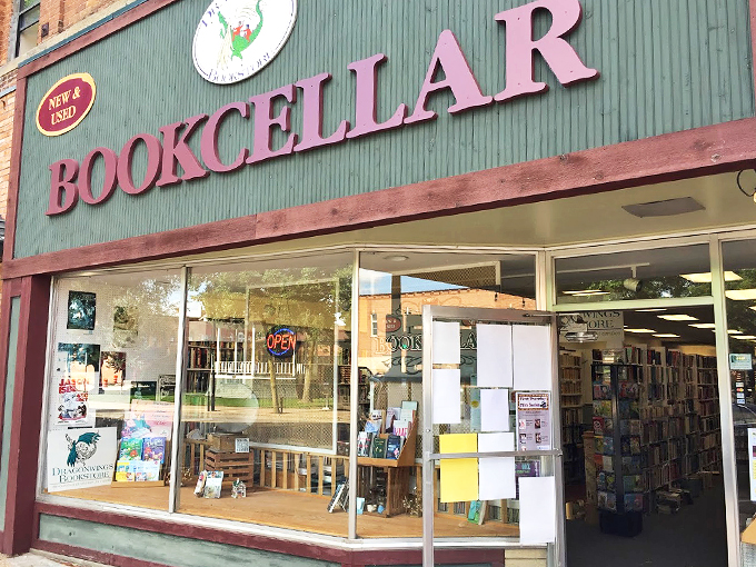 Don't let the name fool you &ndash; this literary gem is anything but underground! The Bookcellar's warm exterior welcomes bookworms.