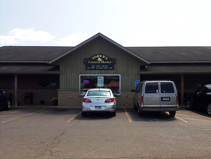 Yoder's Country Market: Where time stands still and flavors flourish. It's like stepping into your grandmother's pantry, supersized.