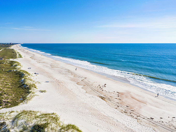 Fernandina Beach's pristine shores stretch out like nature's welcome mat. Time to kick off those shoes and stay awhile.