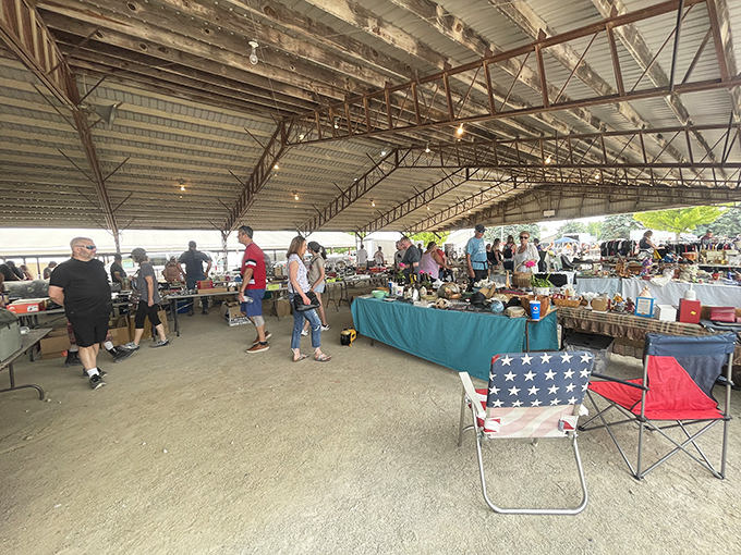 It's like a small town and a garage sale had a really cool baby. Kane County Flea Market is a treasure hunter's paradise under canvas.