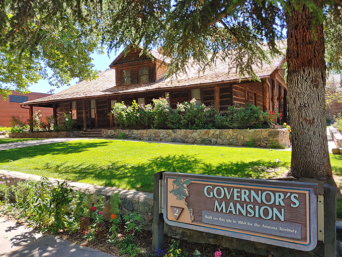 Governor's mansion or time portal? This historic home whispers tales of Arizona's territorial days.