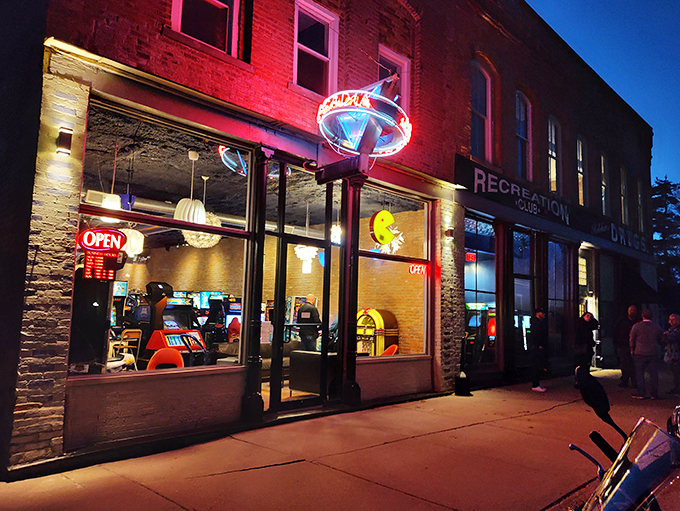 Beep, boop, blast from the past! This joystick jungle will have you feeling like a kid again faster than Pac-Man can gobble pellets.