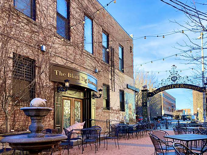 Where beer geeks and casual sippers unite. The Blind Pig's outdoor seating is perfect for people-watching and pint-sipping in equal measure.