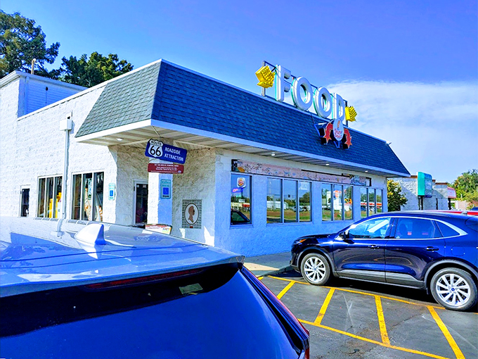 This isn't just fast food, it's time travel on a stick! The Cozy Dog serves up history with a side of mustard.