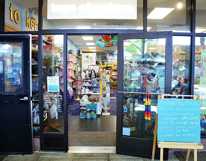 Who needs a time machine when you've got this place? It's a portal to childhood that doesn't require flux capacitors or 1.21 gigawatts.