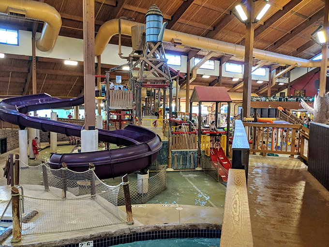 Where the wild things swim! This sprawling aquatic playground is like a water-powered amusement park. Photo credit: matt golden