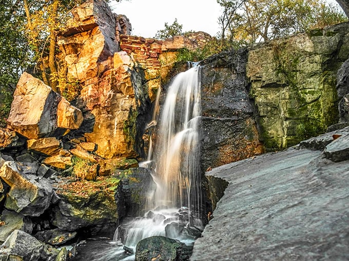 History meets H2O at Winnewissa Falls. It's like time travel, but with better special effects and no flux capacitor required.