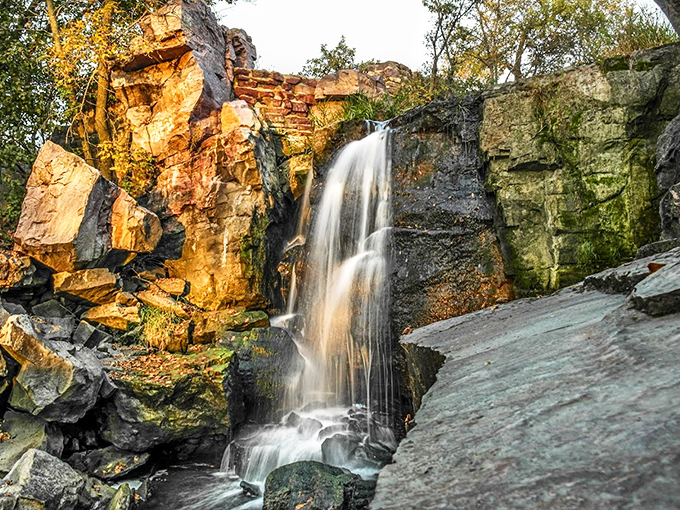 History meets H2O at Winnewissa Falls. It's like time travel, but with better special effects and no flux capacitor required.