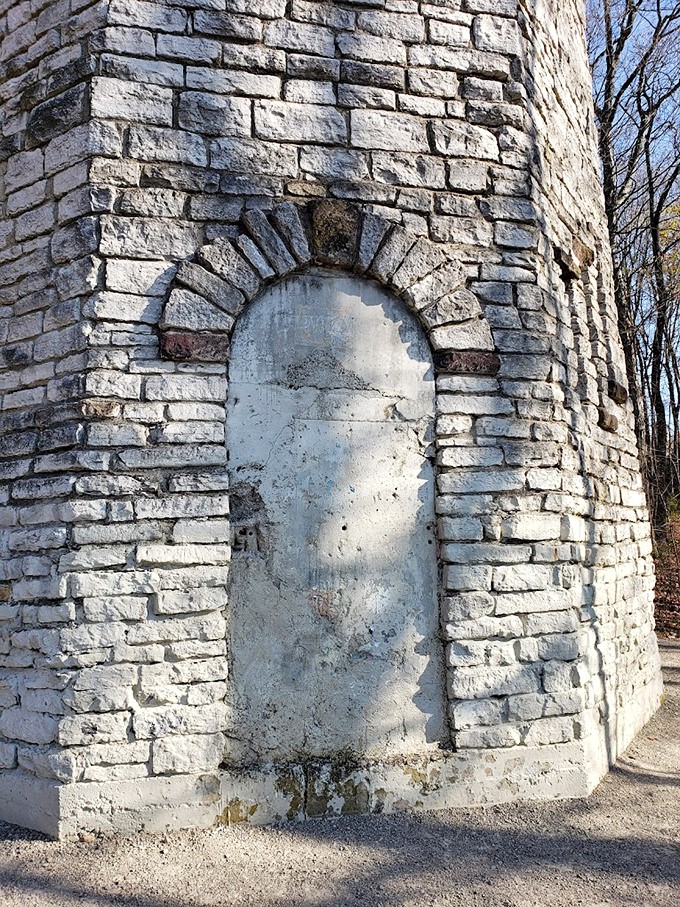 "Knock knock! Who's there? Adventure, that's who! This arched doorway is your ticket to a world of stony intrigue."