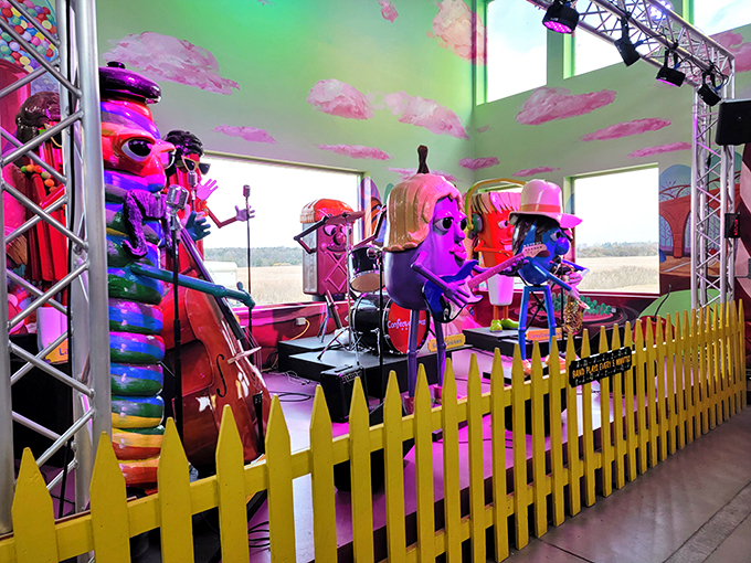 It's not every day you see a band made of candy. These confectionery crooners are hitting all the right sweet notes!