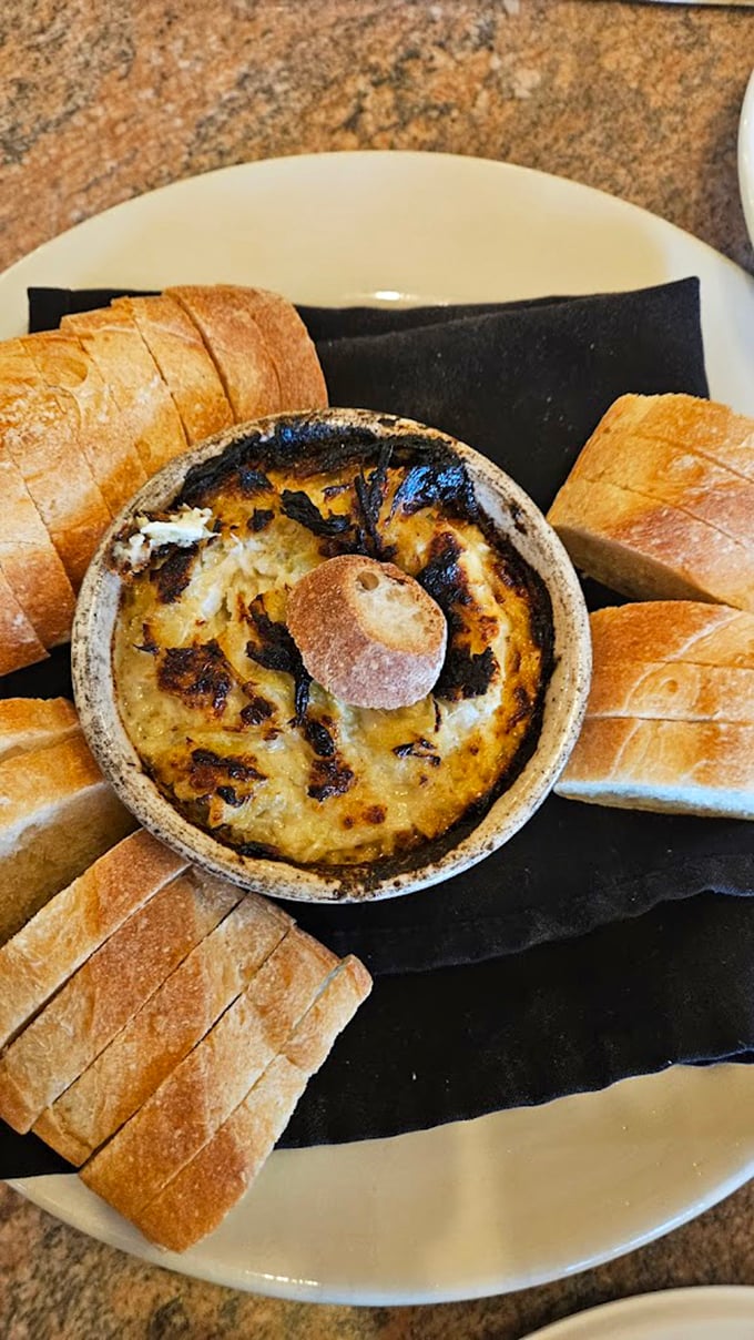 Who needs a bread basket when you can have a bread entourage? This chicken pot pie is living its best life.