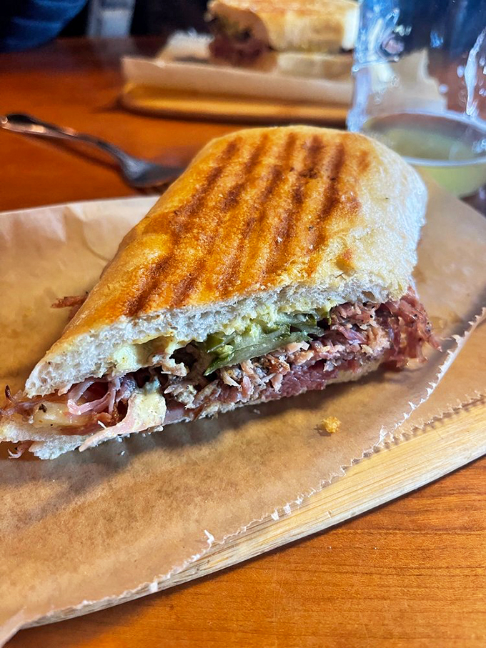Move over, Florida! Portland's giving you a run for your money with this Cuban. It's like a vacation for your taste buds, no sunscreen required.