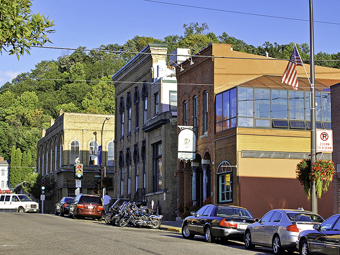 Downtown Hudson: Where historic charm meets modern buzz. It's the architectural equivalent of your cool grandpa who knows all the latest TikTok dances.