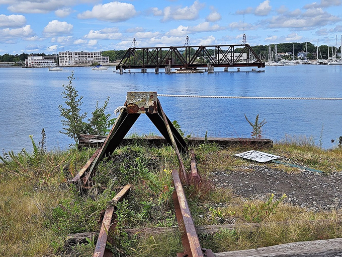 End of the line? More like the beginning of an adventure! These tracks lead to breathtaking views and a slice of Maine's maritime history.