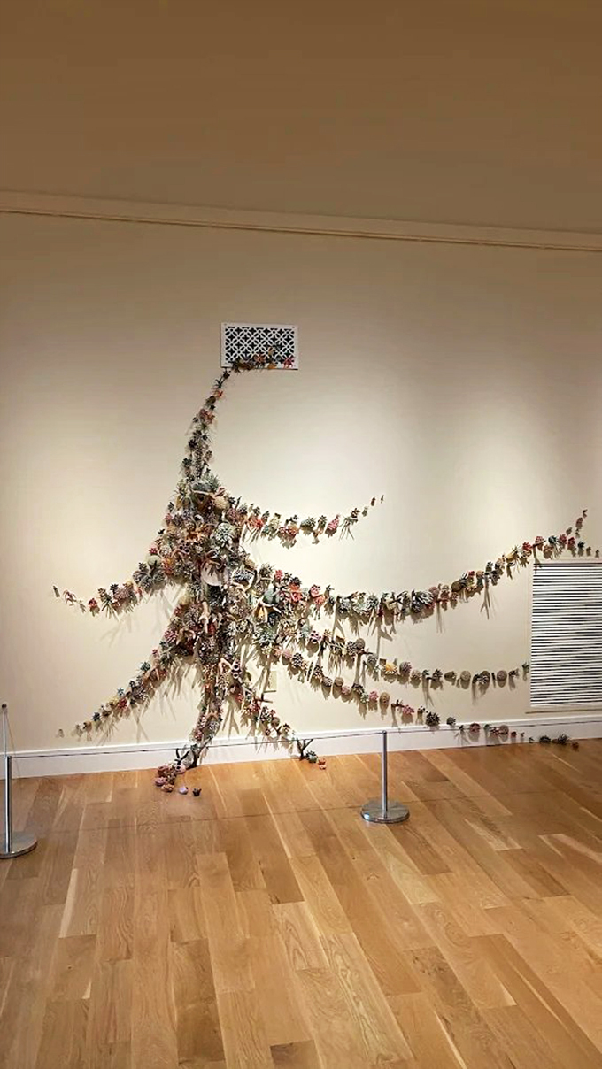 From the vent to the easel! This whimsical sculpture proves that art can sprout from the most unexpected places. Who knew HVAC could be so avant-garde?