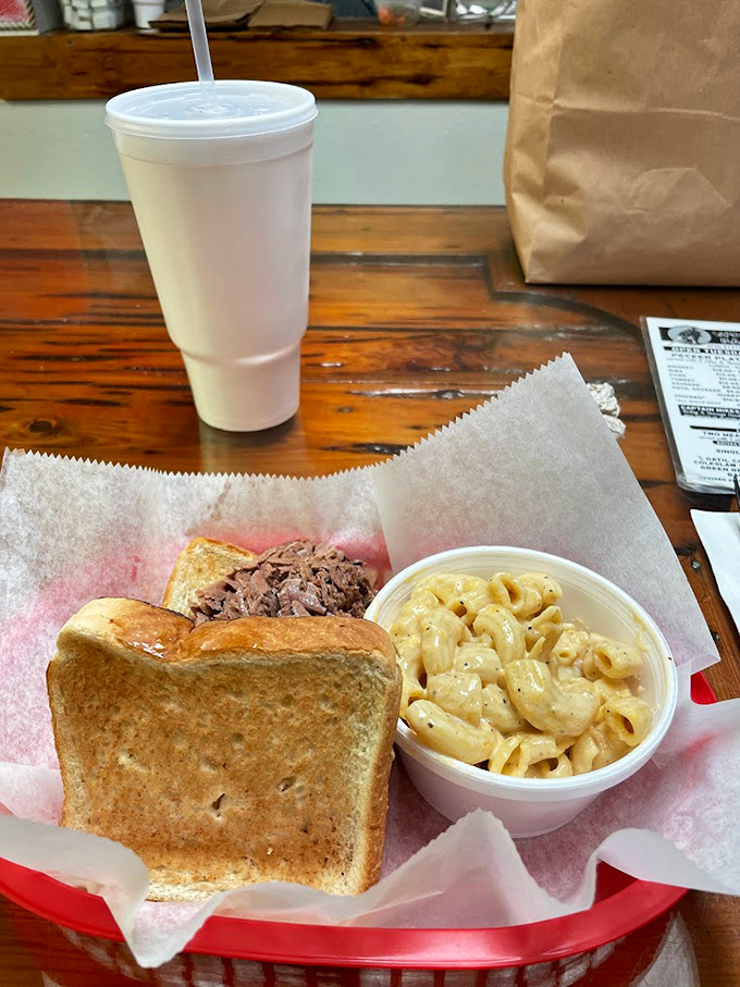 Mac and cheese that's creamier than a Barry White song. Comfort food doesn't get better than this, folks.