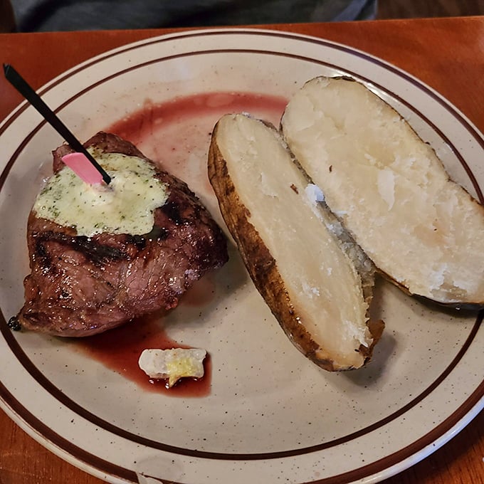 Meet the MVP of meats: the Baseball Cut Sirloin. This perfectly round steak is a home run for your taste buds. Photo credit: C. Schmidt