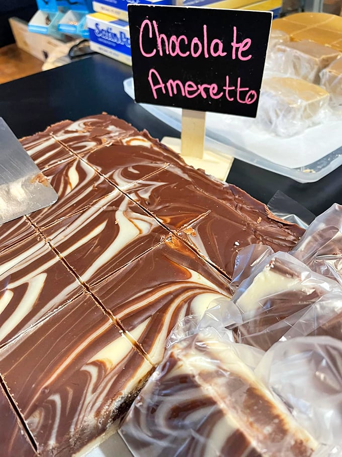 Chocolate Amaretto: Where cocoa and liqueur unite in holy matrimony. It's the dessert equivalent of a cozy night by the fire, minus the hangover.