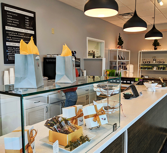 The perfect pairing: rich espresso meets decadent hot chocolate. It's like a warm hug for your taste buds on a chilly Vermont morning.