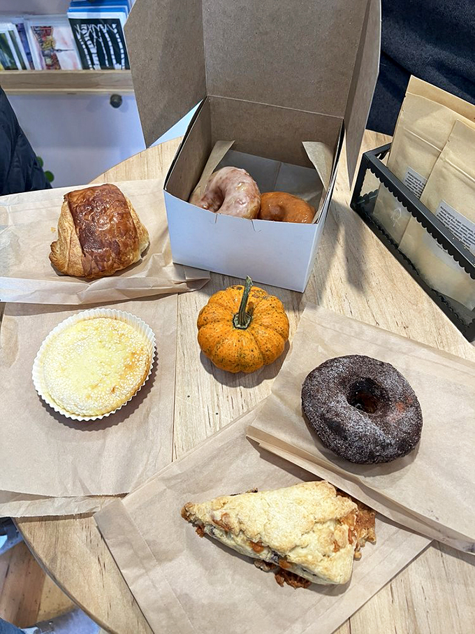 A feast for the eyes and stomach! This spread is like a greatest hits album of baked goods &ndash; each one a chart-topper.