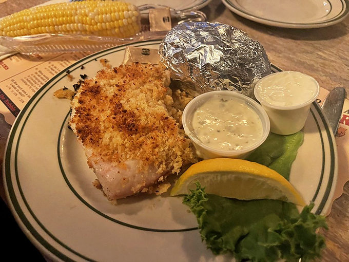 Golden-crusted haddock that would make King Midas jealous. This dish is so perfectly cooked, it could unite pescatarians and meat-lovers in harmony.