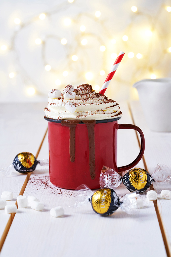 Hot chocolate that puts your childhood Swiss Miss to shame. This mug is basically a warm hug for your taste buds.