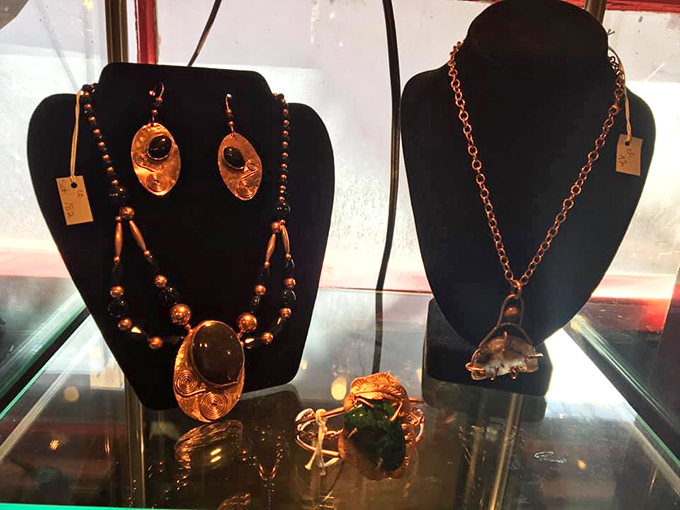 Copper isn't the only thing that glitters in Jerome! These handcrafted jewels are like wearable pieces of the town's sparkling history.