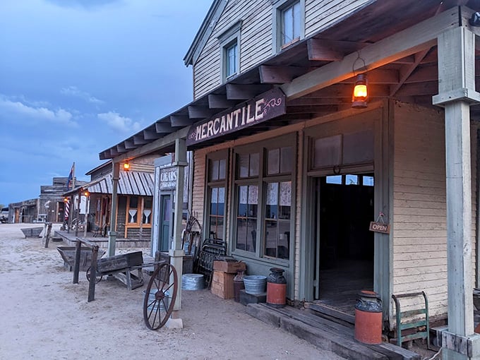 Step right up to the Mercantile! Whether you need beans, bullets, or a new pair of boots, this one-stop shop has got you covered. Photo credit: Nate Jacobsen