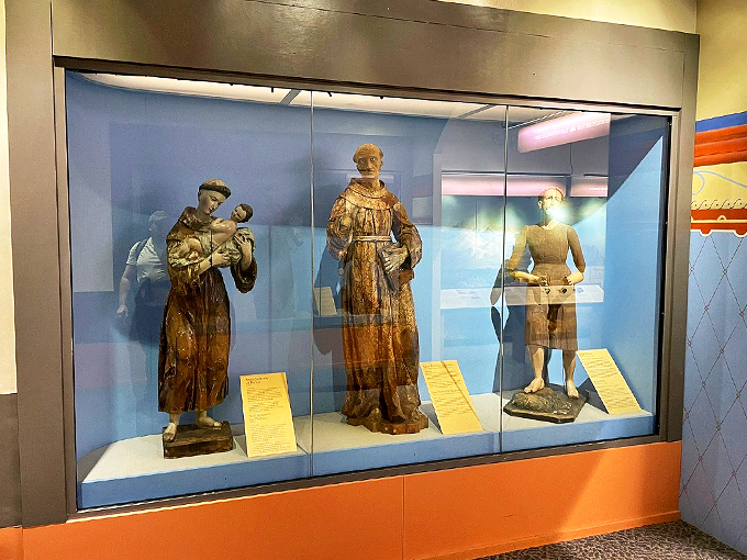 Holy relics, Batman! These statues have seen more action than Indiana Jones. Talk about standing the test of time!