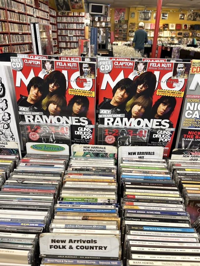 Fresh beats and vintage treats! The New Arrivals section is like Christmas morning for music lovers of all stripes.