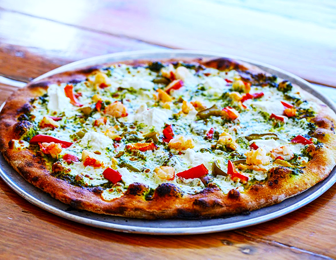 That crust has more character than most Hollywood scripts. Look at those beautiful bubbles and that perfect char.