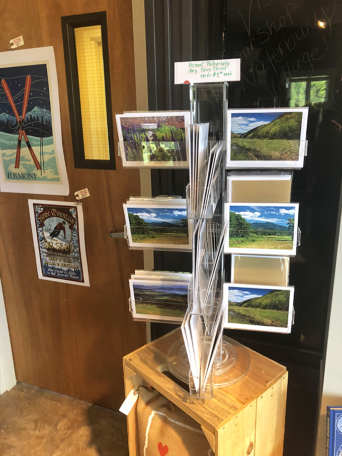 Postcards: for when you want to say "Wish you were here" without actually inviting anyone. These snapshots of Vermont are almost as good as being there. 