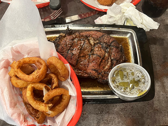 The dynamic duo of dinner! This plate's got more sizzle than Elvis in his prime.