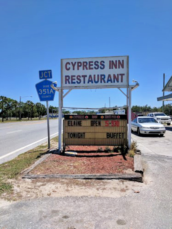 Standing sentinel since the days when highways were just dreams, this sign has guided hungry folks to good eats.