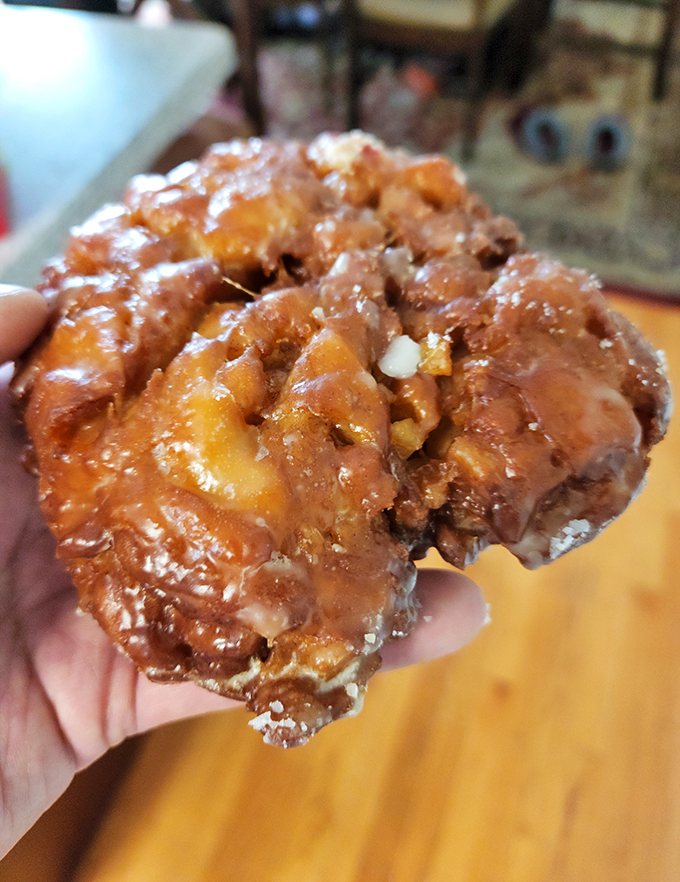 Holy fritter, Batman! This apple-packed behemoth is what happens when fall and fried dough have a delicious love child.