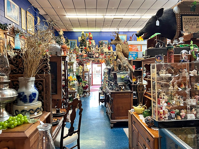 It's a small world after all! This menagerie of figurines and knick-knacks tells a thousand stories&mdash;each one tinier than the last.