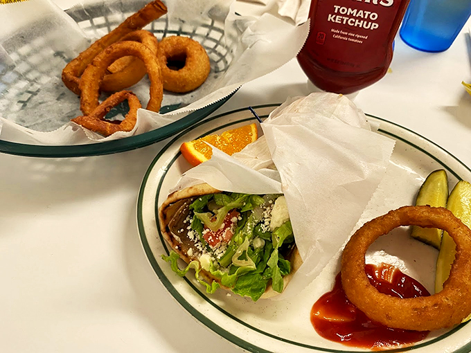 Meet the gyro that put Palatka on the culinary map. It's like a Mediterranean vacation wrapped in warm pita bread.