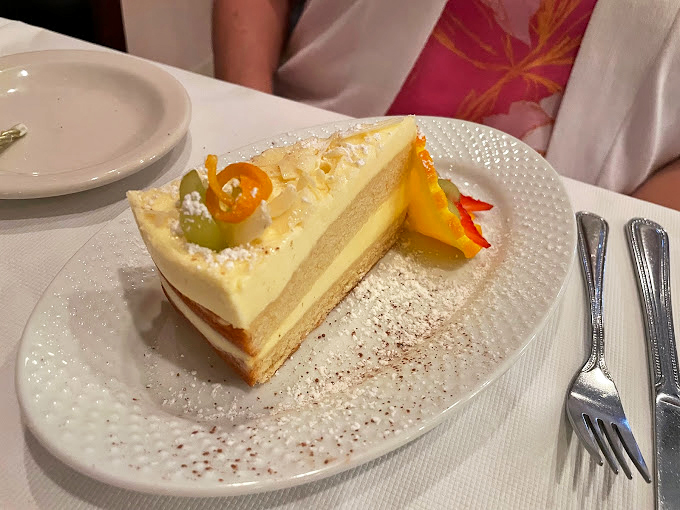 Pucker up, buttercup! This lemon tart is zestier than a Sophia Loren comeback and smoother than Dean Martin's crooning