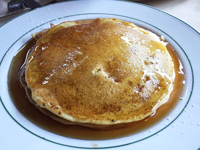Golden, fluffy, and ready for their close-up. These pancakes are the Marilyn Monroe of breakfast &ndash; irresistible, iconic, and always ready to steal the show.