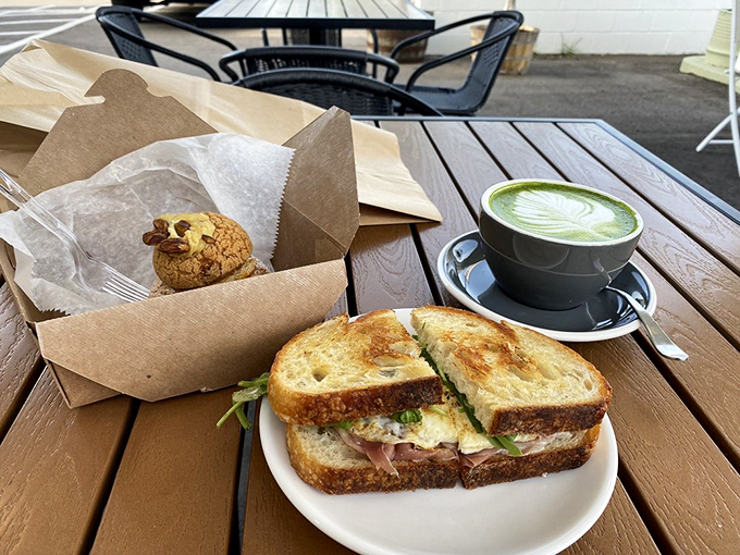 Move over, boring lunches! This prosciutto sandwich is here to jazz up your midday meal. Photo credit: Ellie L.